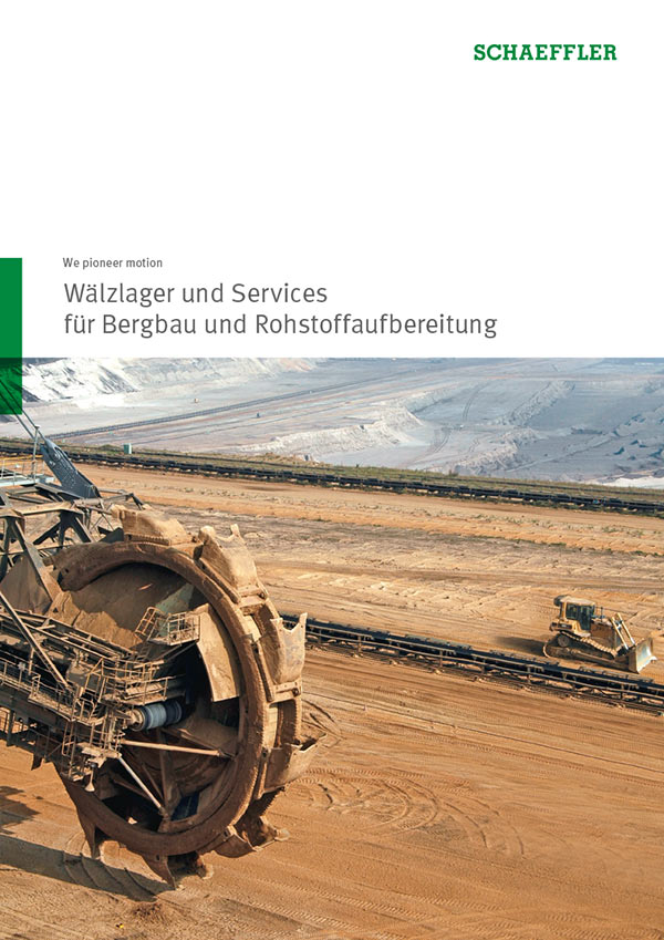 Rohstoffgewinnung und -verarbeitung | Schaeffler Schweiz