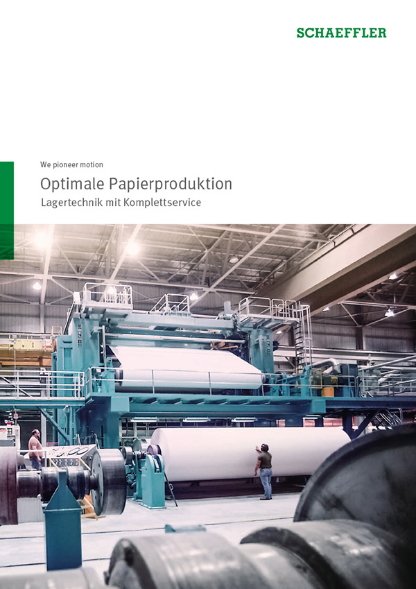 Zellstoff und Papier | Schaeffler Schweiz